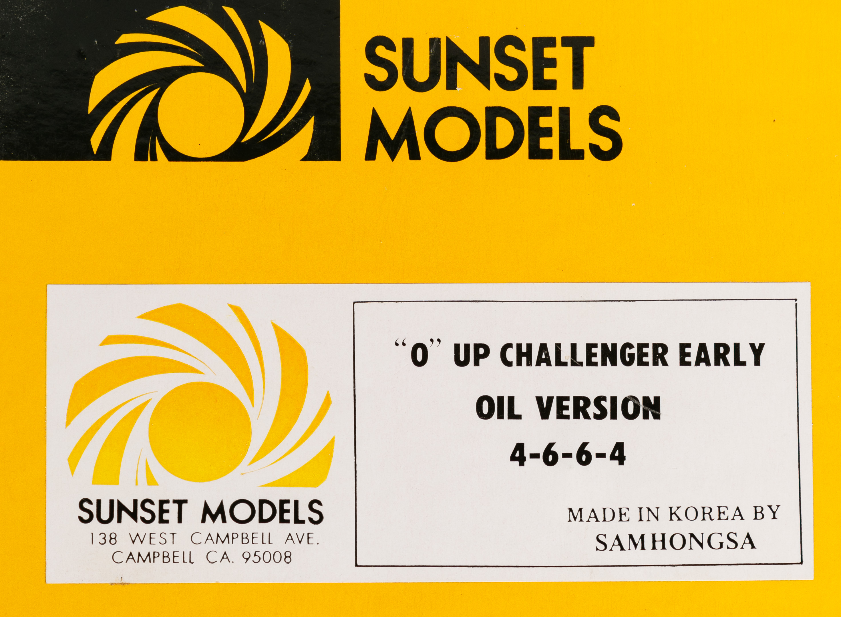 Sunset Models Union Pacific 'Challenger' 4-6-6-4 Brass