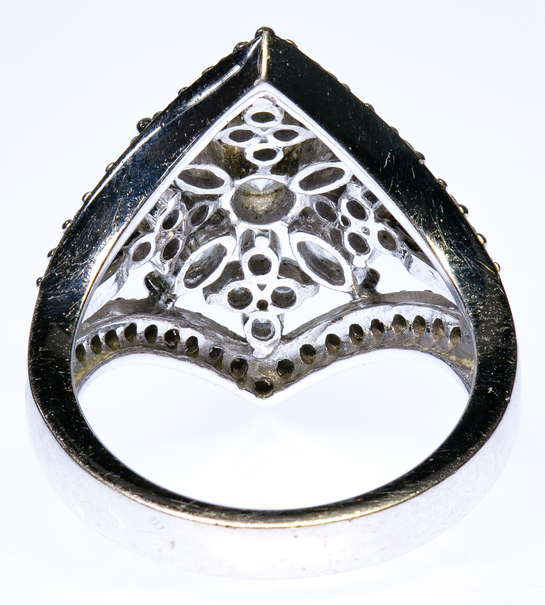 Christian Bernard 18k White Gold and Diamond Ring - May 20, 2018 ...