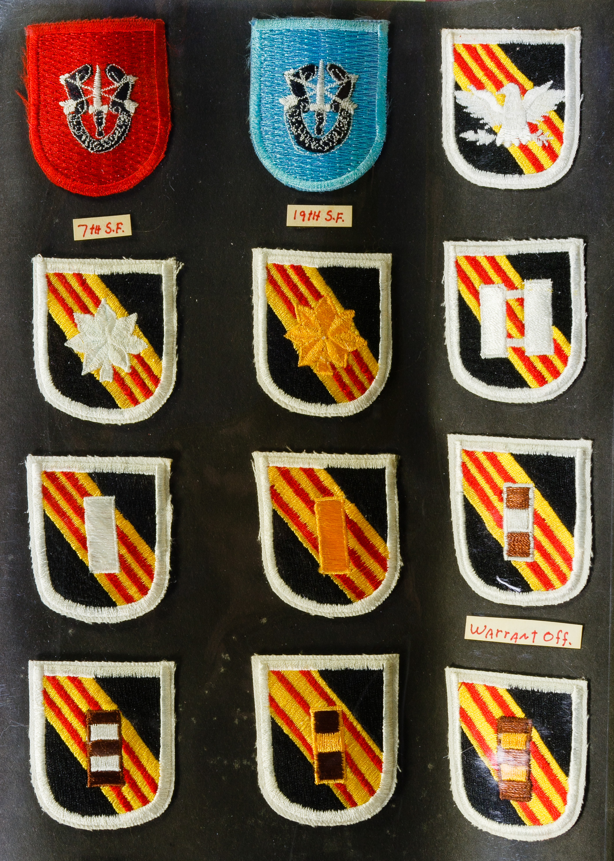 Vietnam Era U.S. Military Patch Assortment