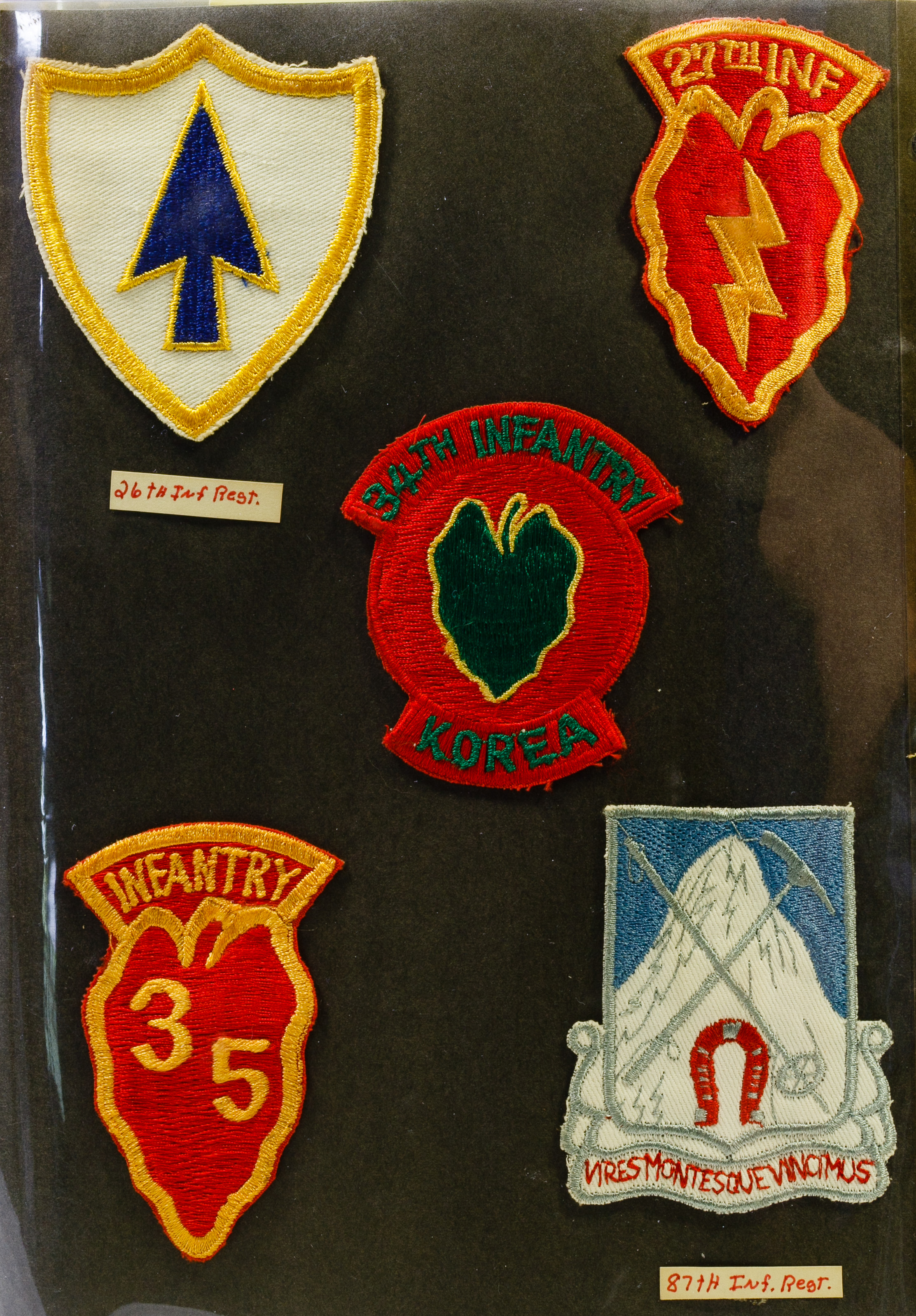 Post World War II U.S. Military Patch Assortment