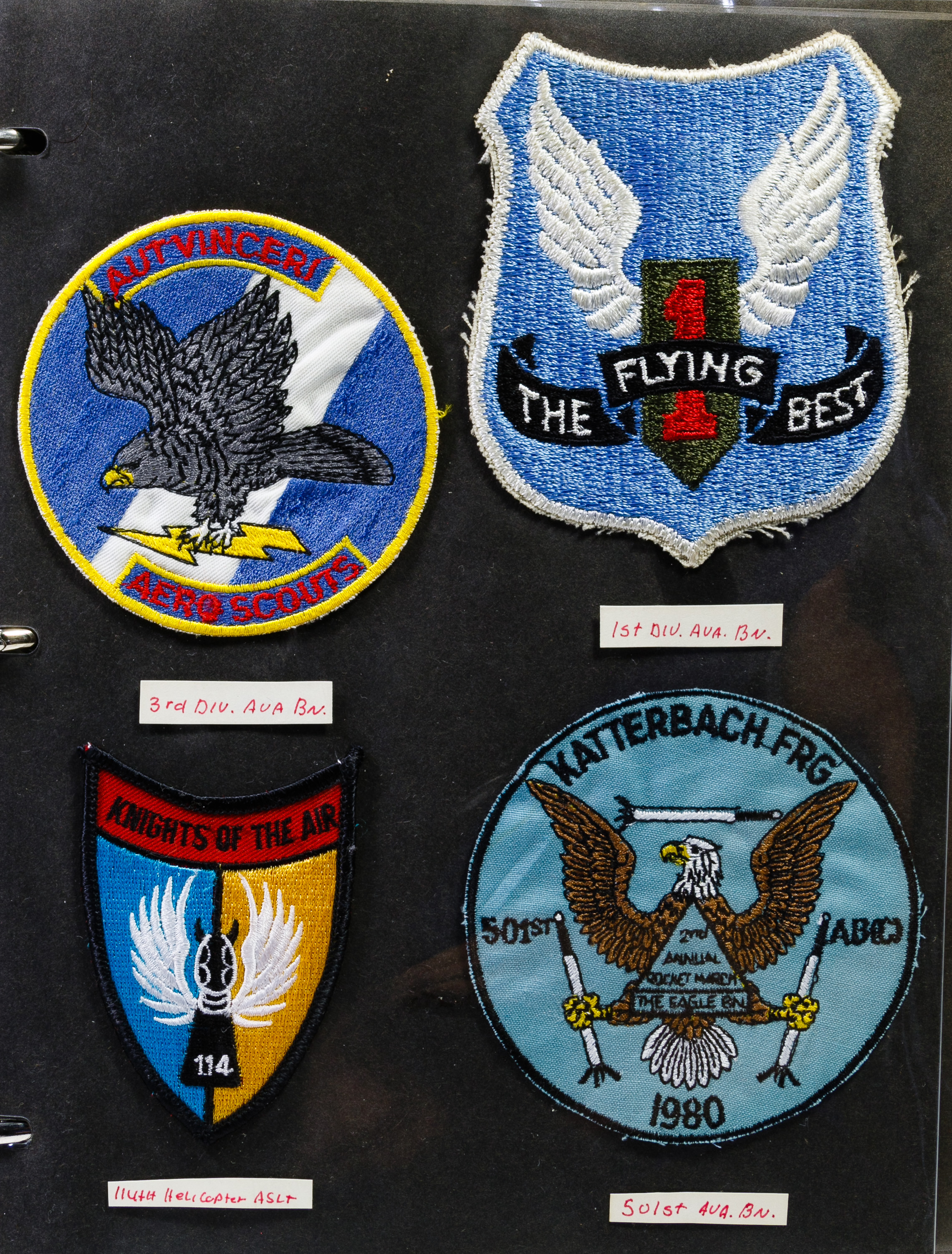 Post World War II U.S. Military Patch Assortment