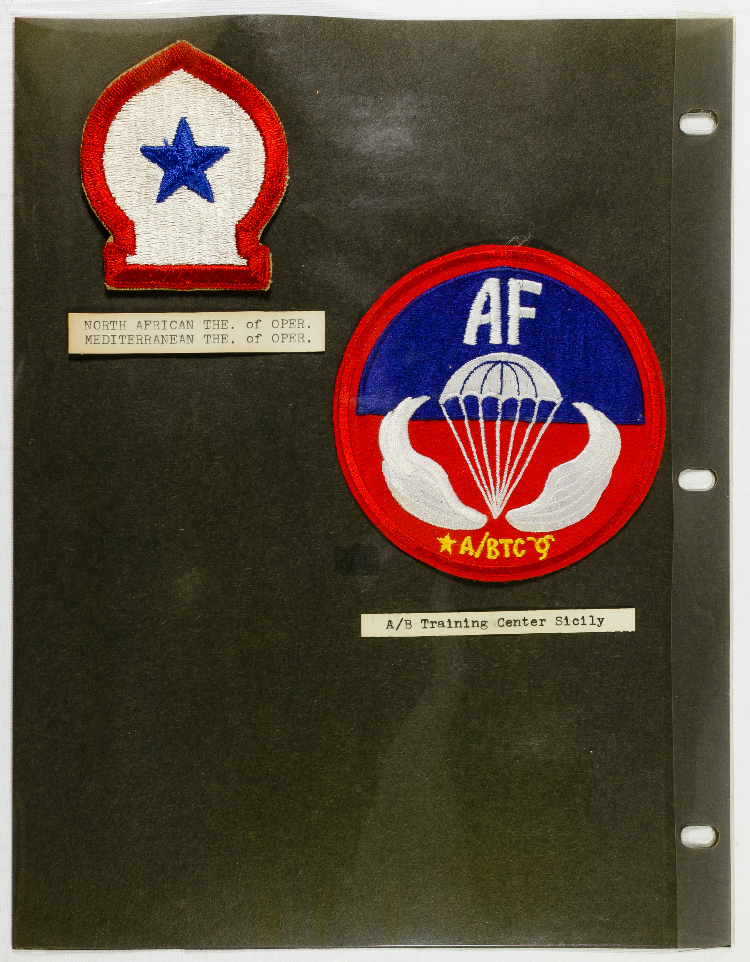 World War II and Post War Allied Patch Assortment