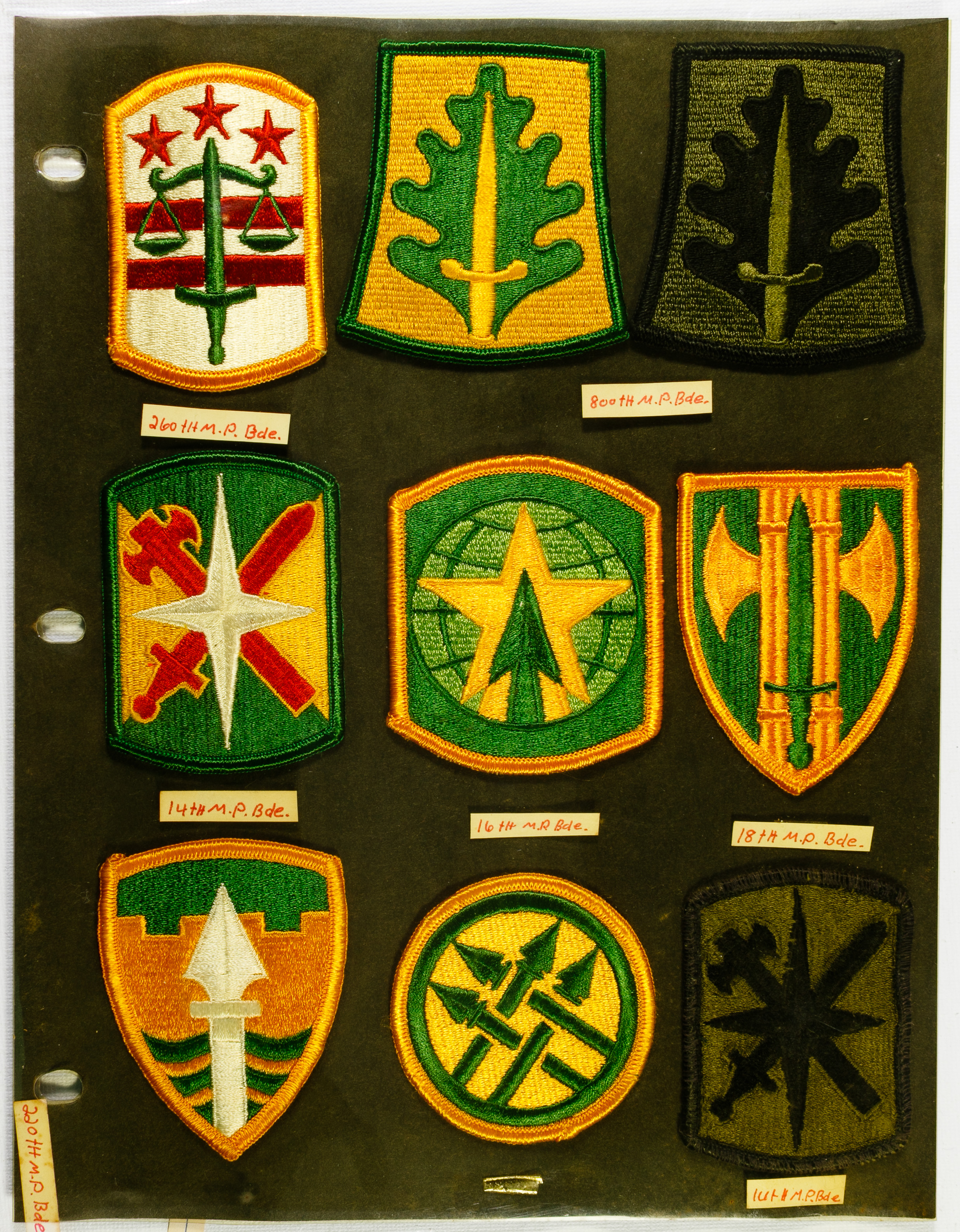 U.S. Military Patch Assortment