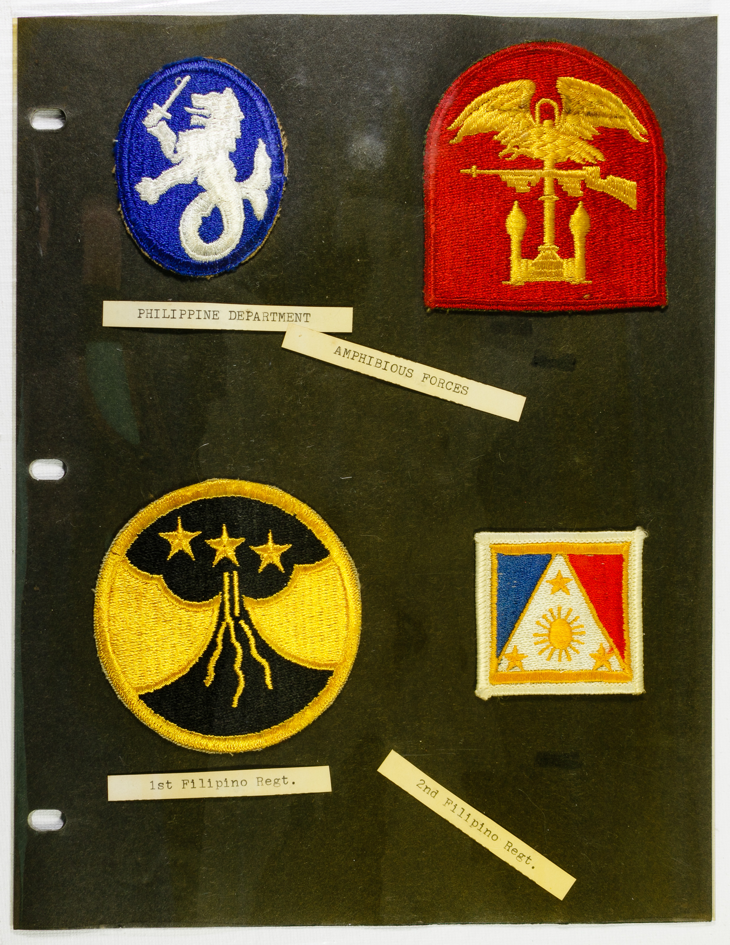 World War II and Post War Patch Assortment