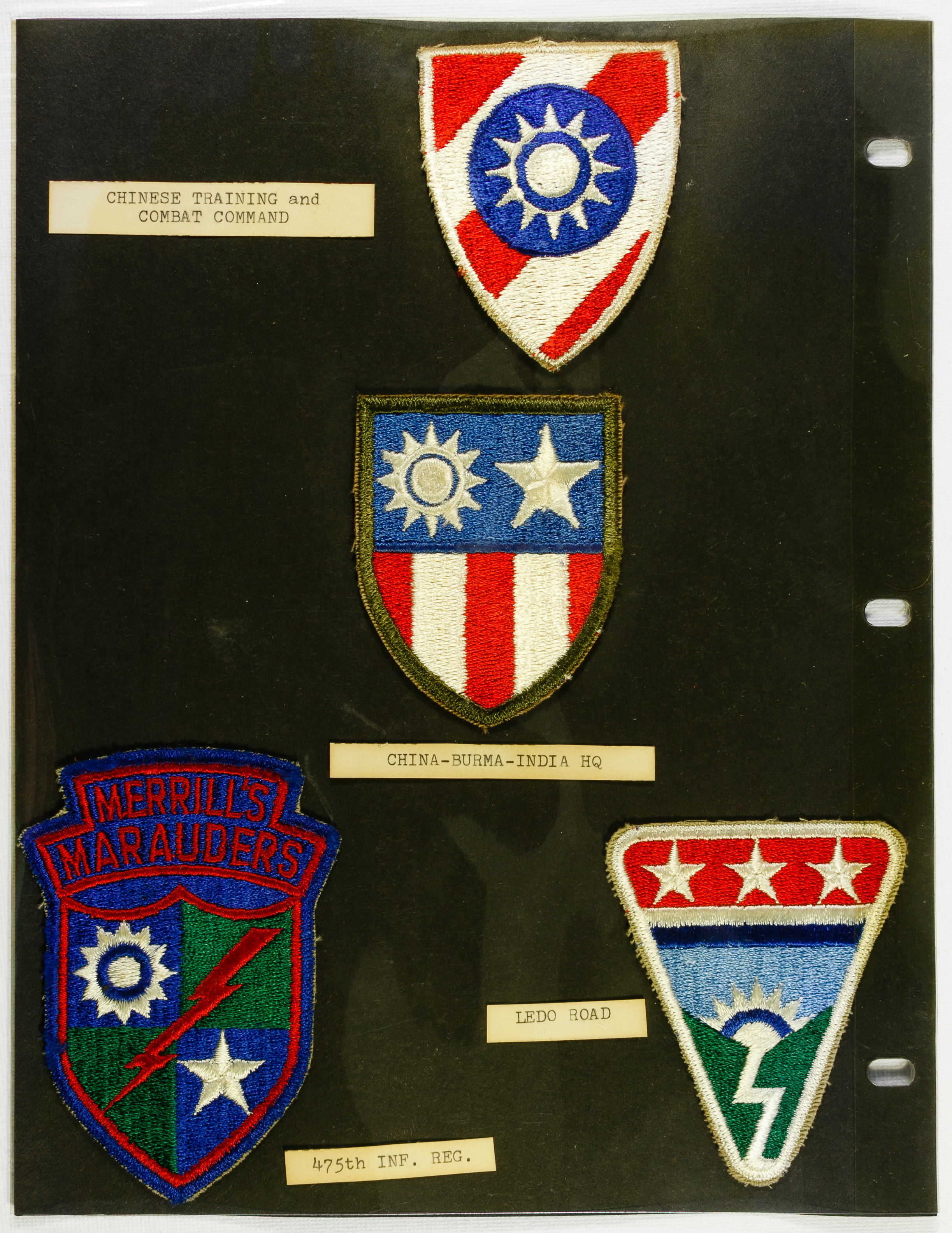 World War II and Later Military Patch Assortment