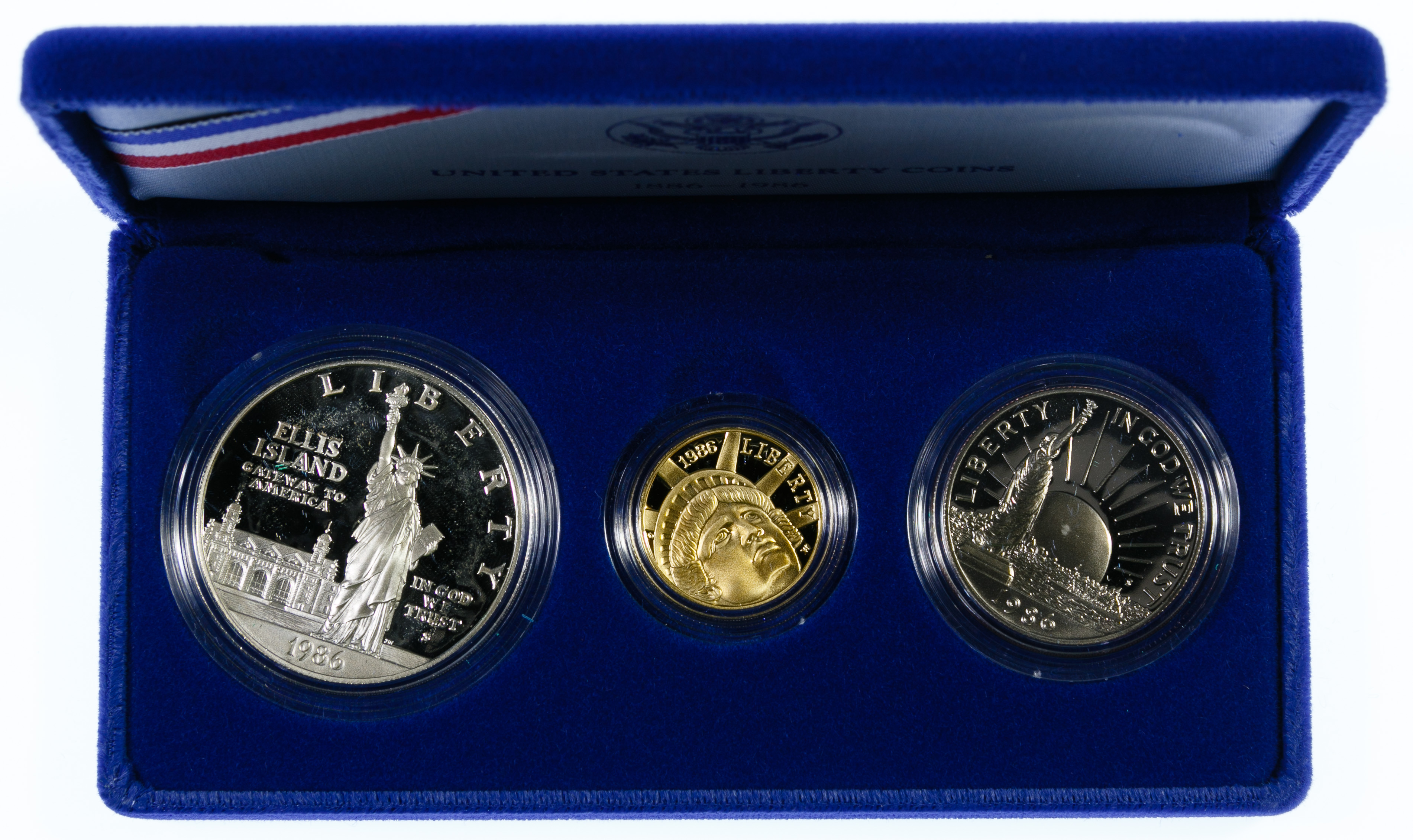 1986 Liberty Gold and Silver Coin Set