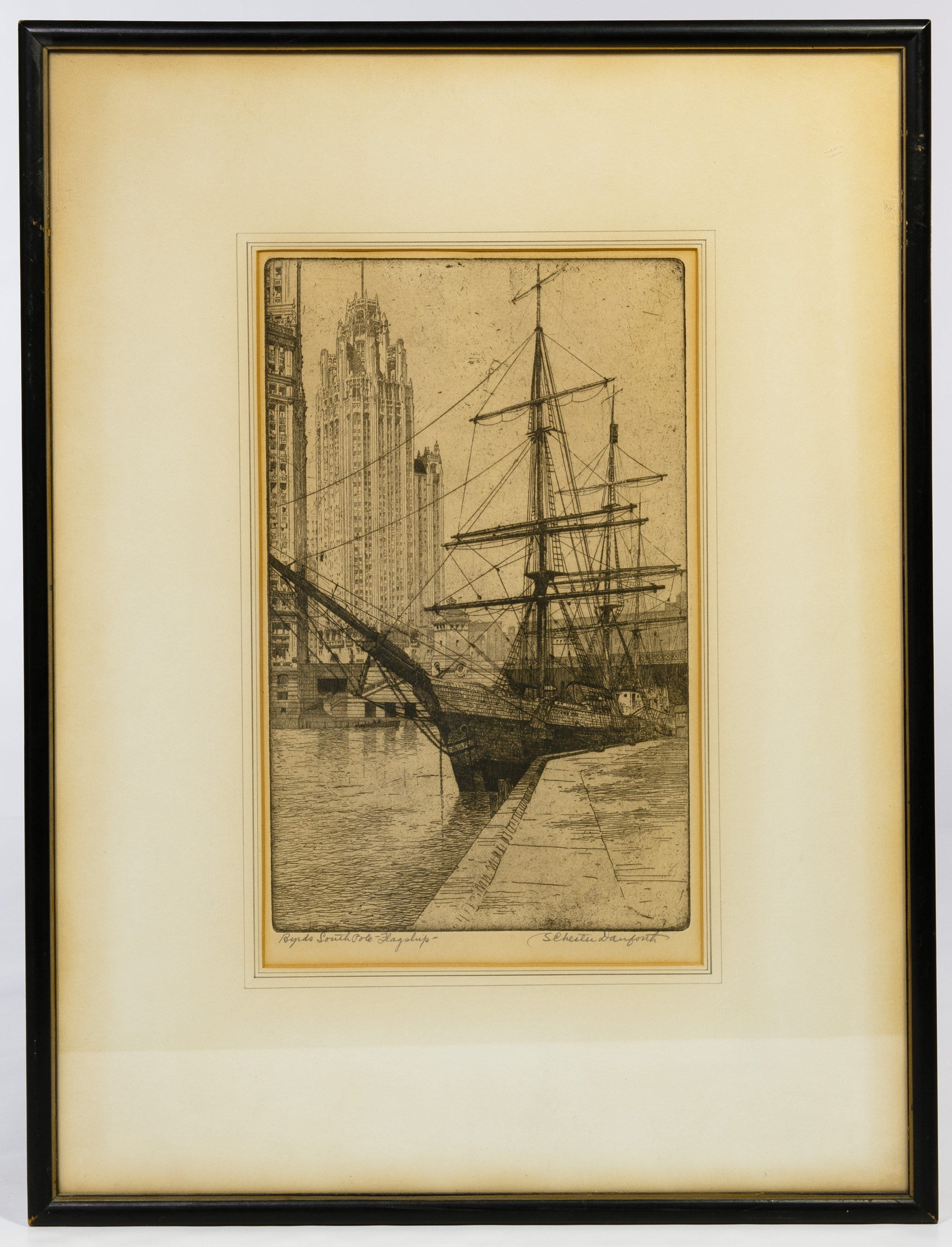 S. Chester Danforth (American, b.1896) 'Byrd's