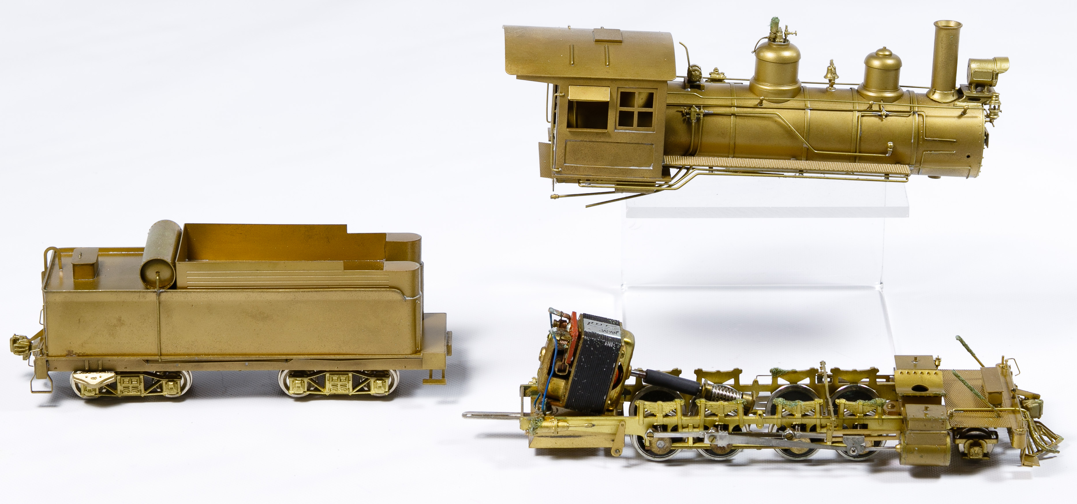 D&RGW Class C-21 2-8-0 Brass Engine and Tender Kits