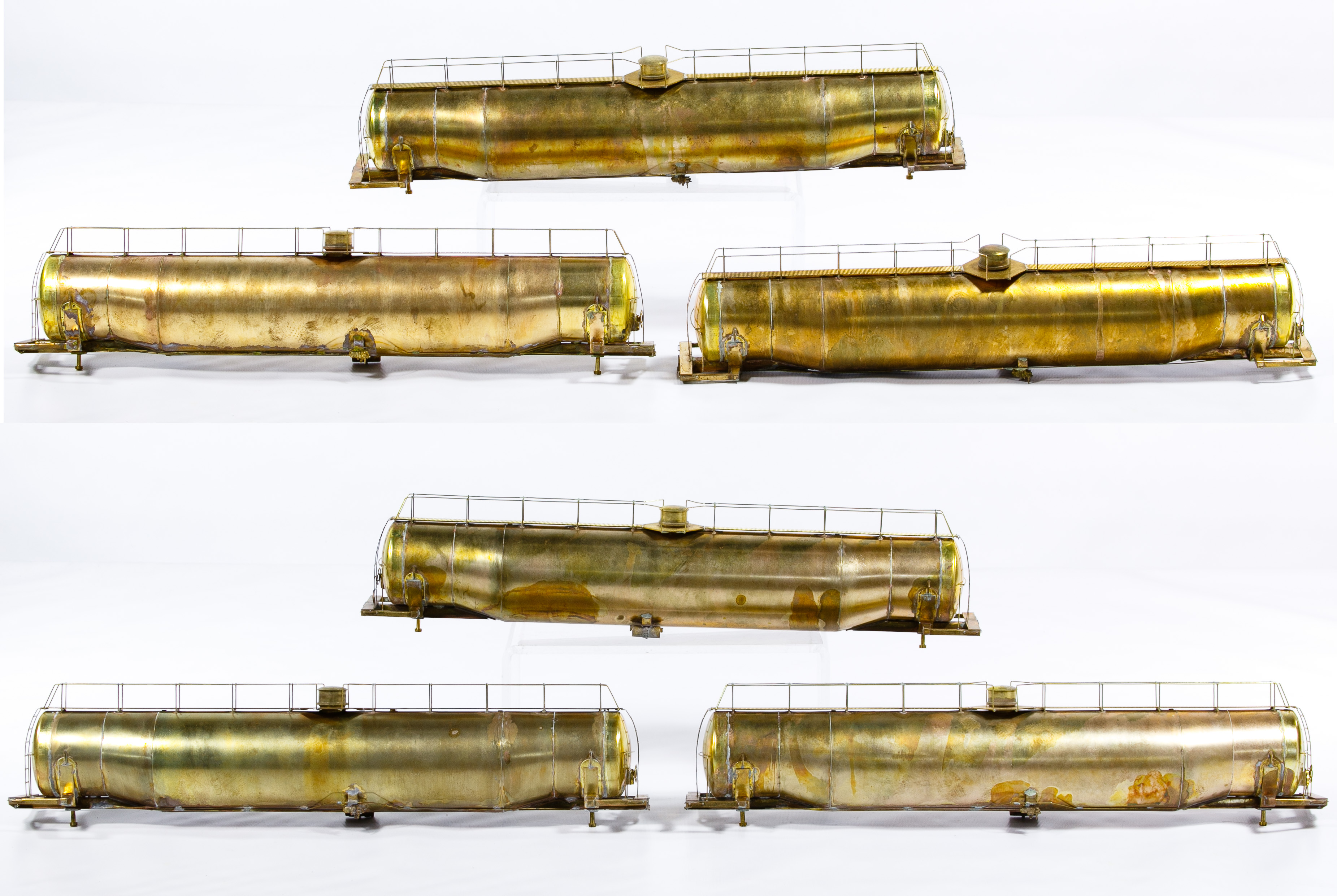 USH Brass Train Tank Cars