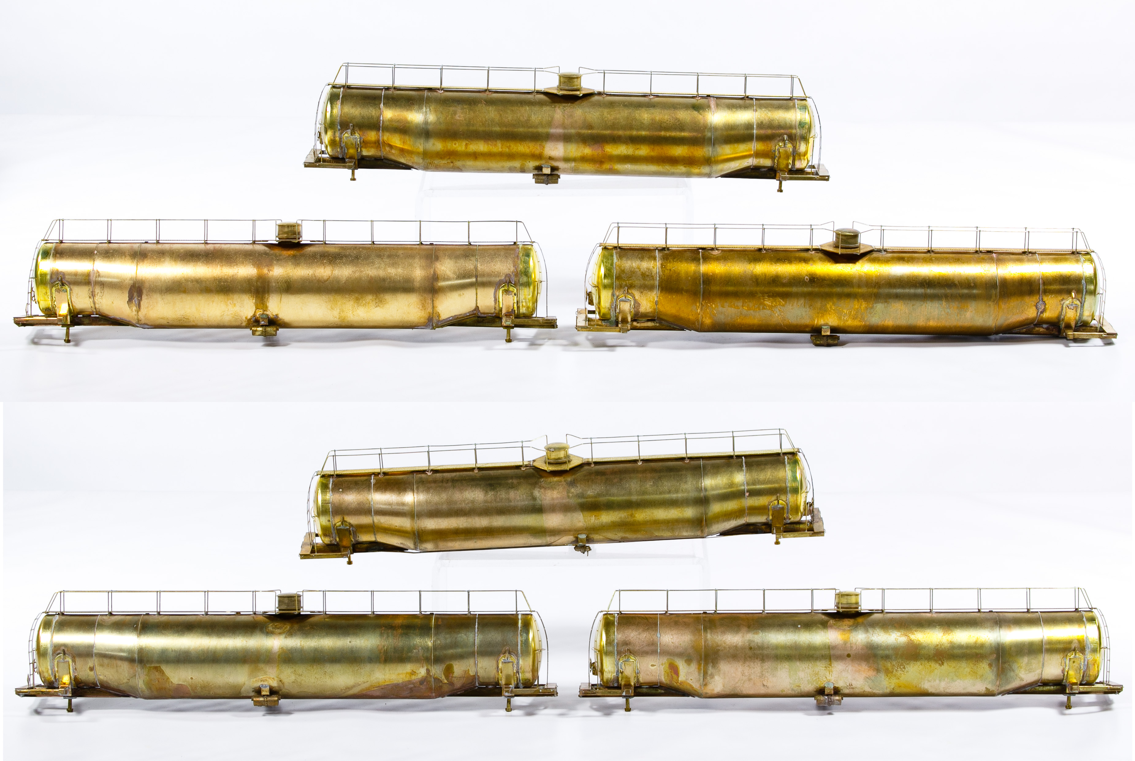 USH Brass Train Tank Cars