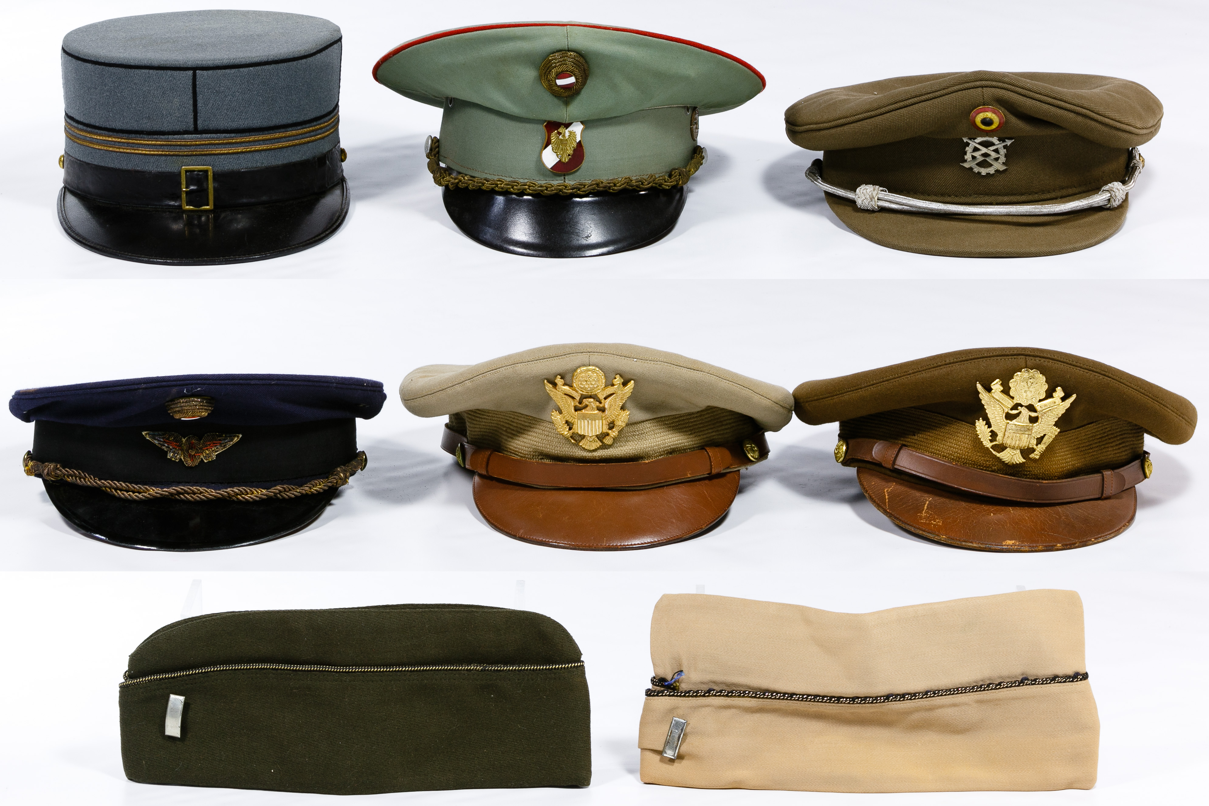 Military Hat Assortment