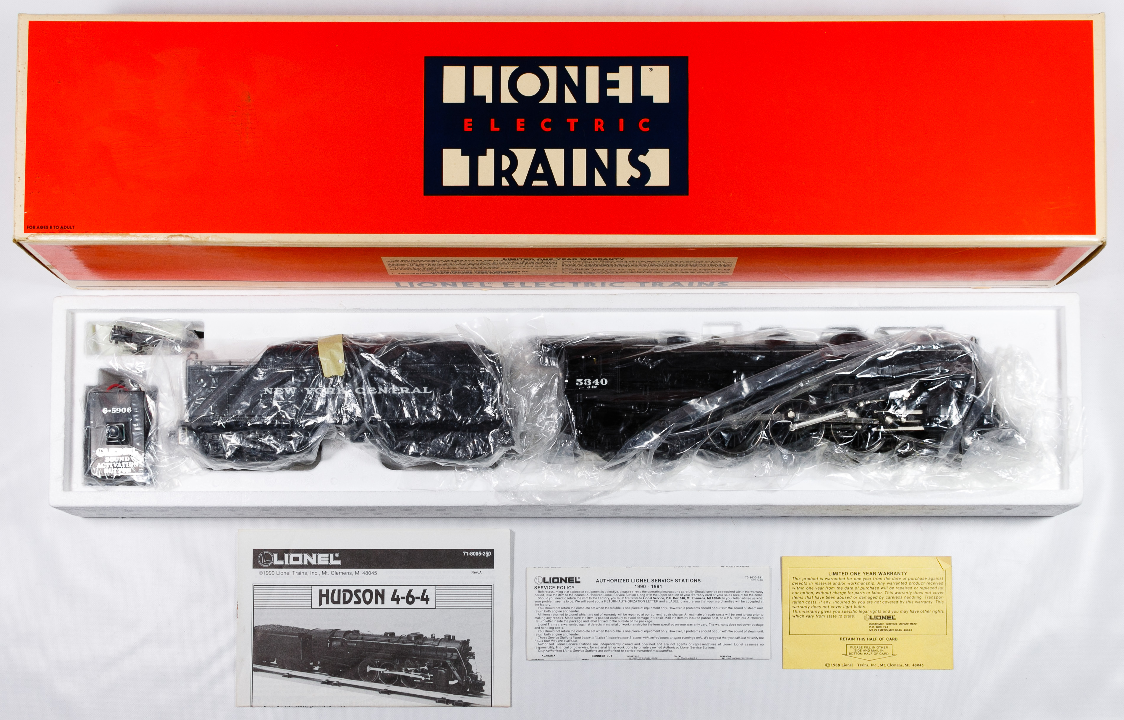 Lionel 700E Hudson Locomotive