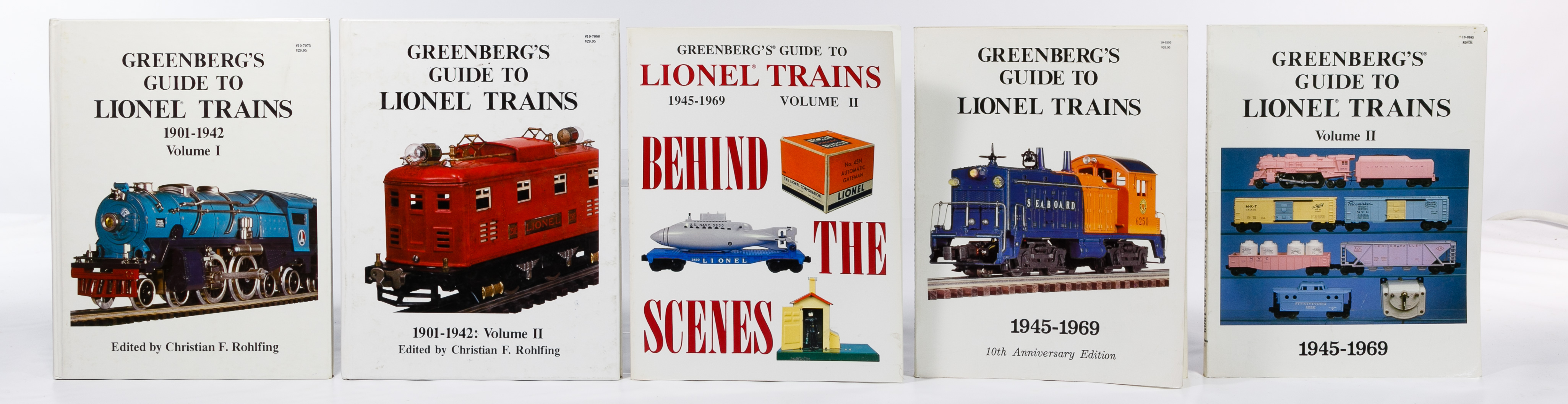 Model Train Reference Book Assortment