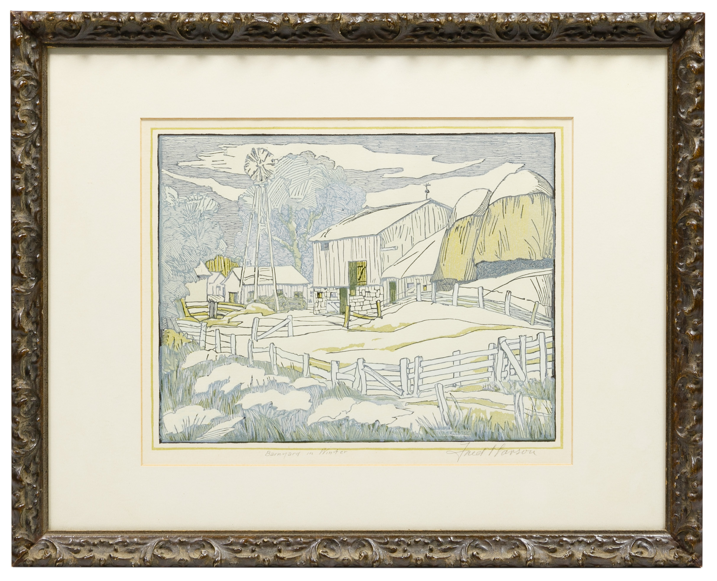 Fred T. Larson Paintings & Artwork for Sale | Fred T. Larson Art Value ...