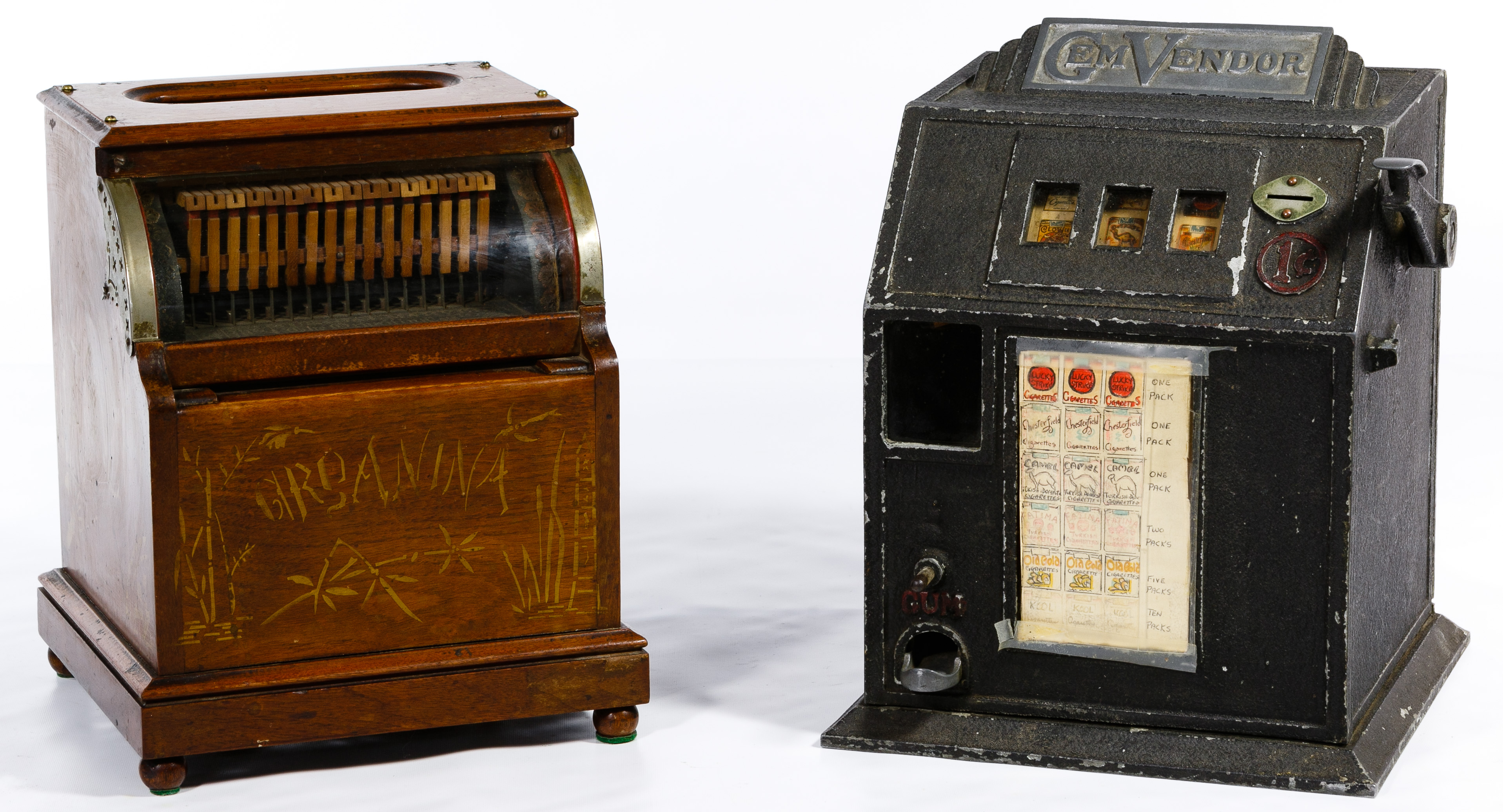 Trade Stimulator and Hand Cranked Organ