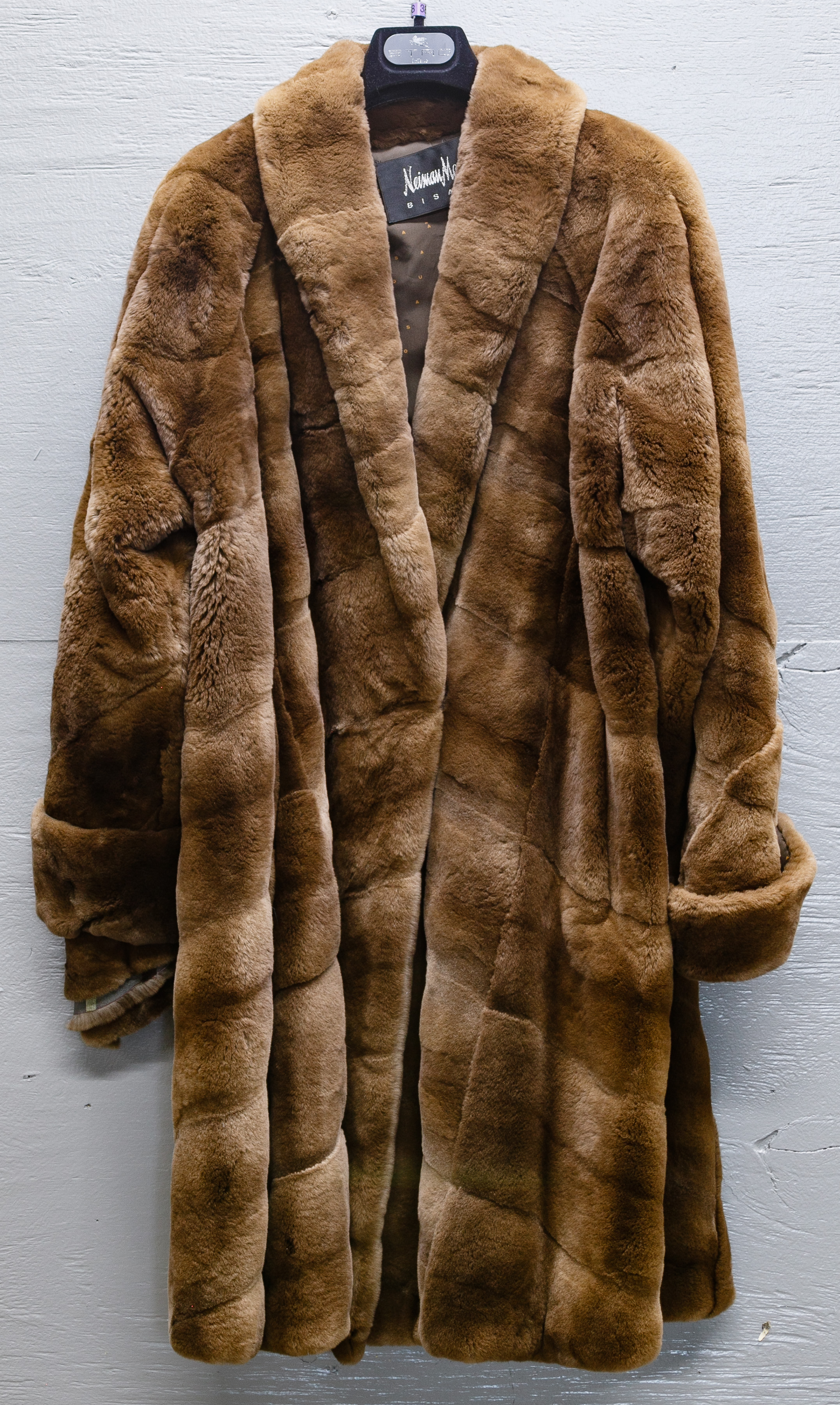 Sheared Beaver Fur Coat