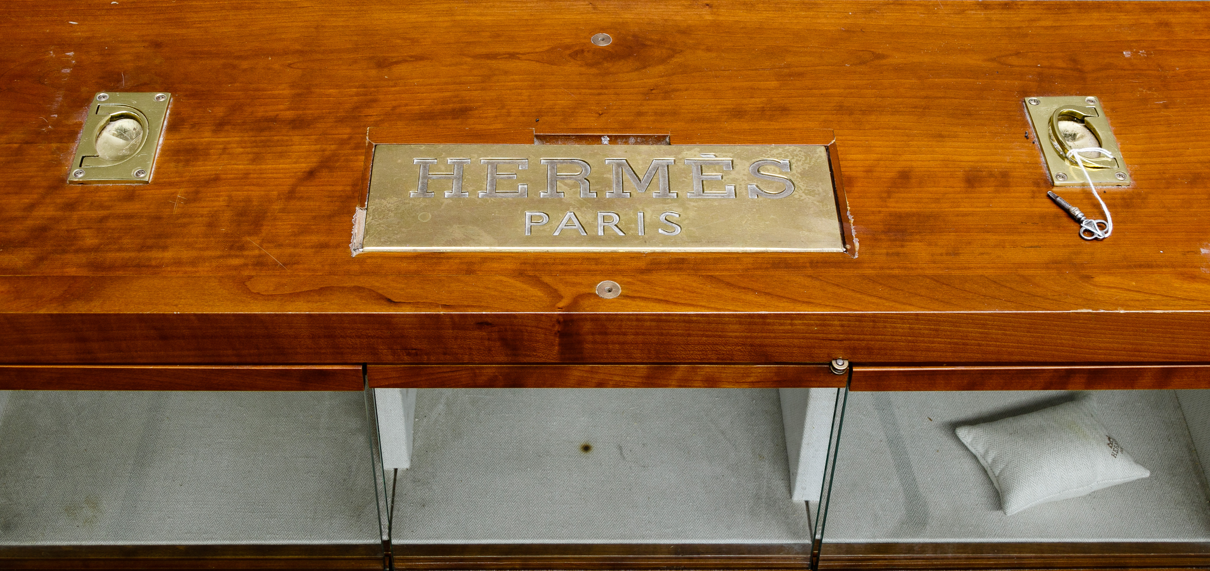 Hermes Scarf Display Cabinet