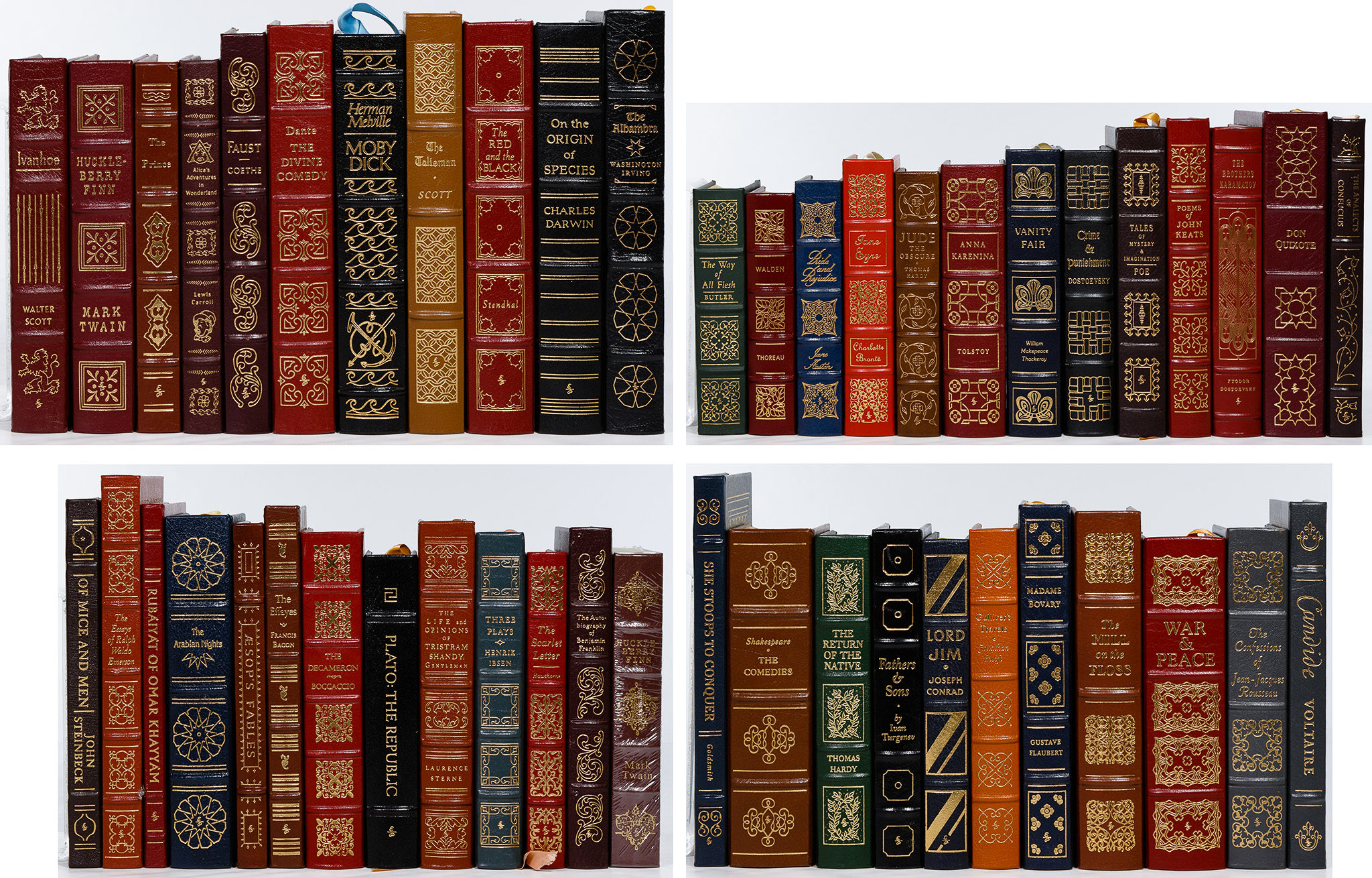 Easton Press Greatest Books Assortment
