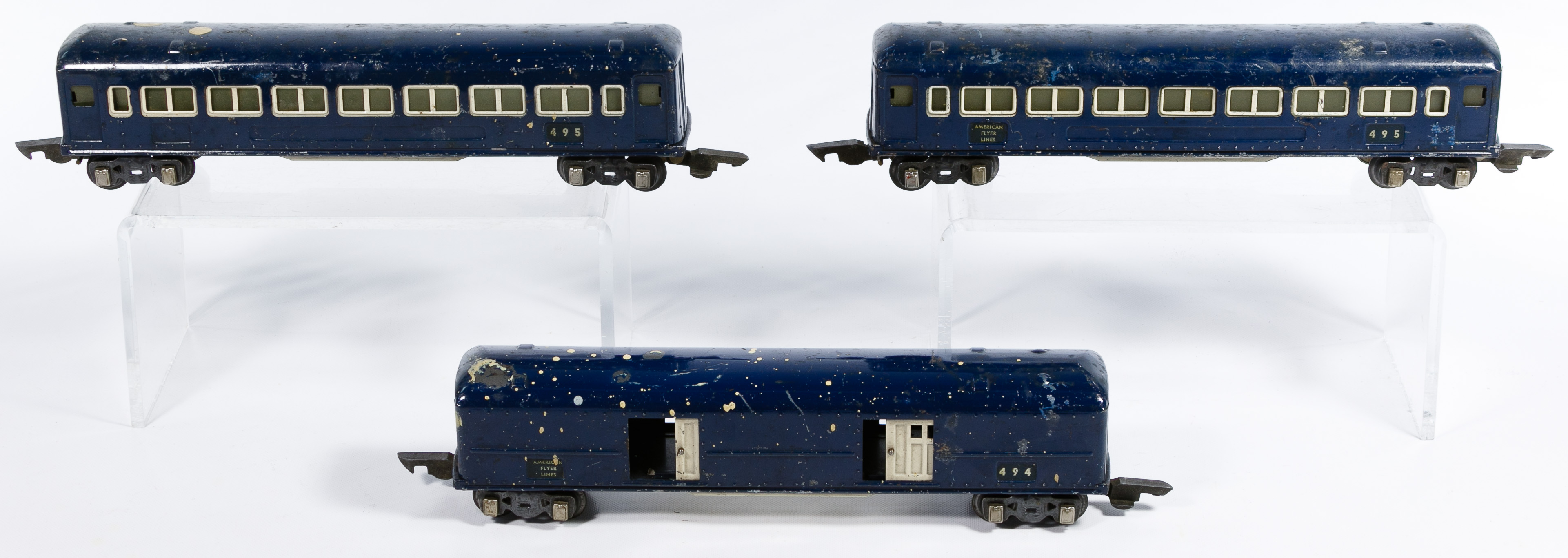 American Flyer 'Royal Blue' Passenger Train - Jan 20, 2019 | Leonard ...
