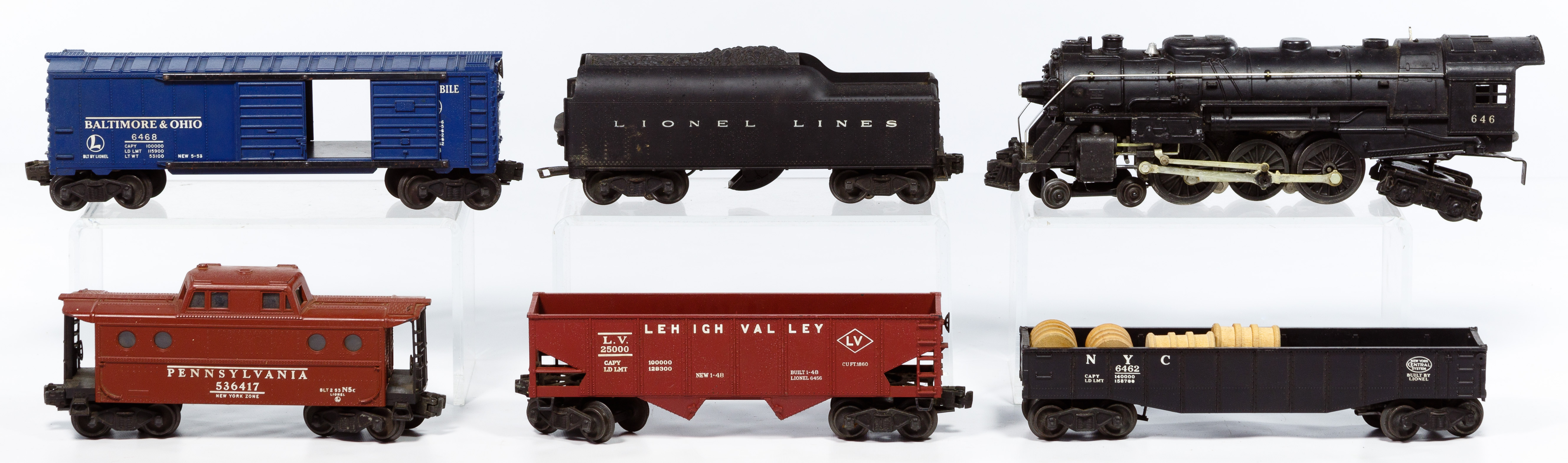 Lionel Model Train Assortment