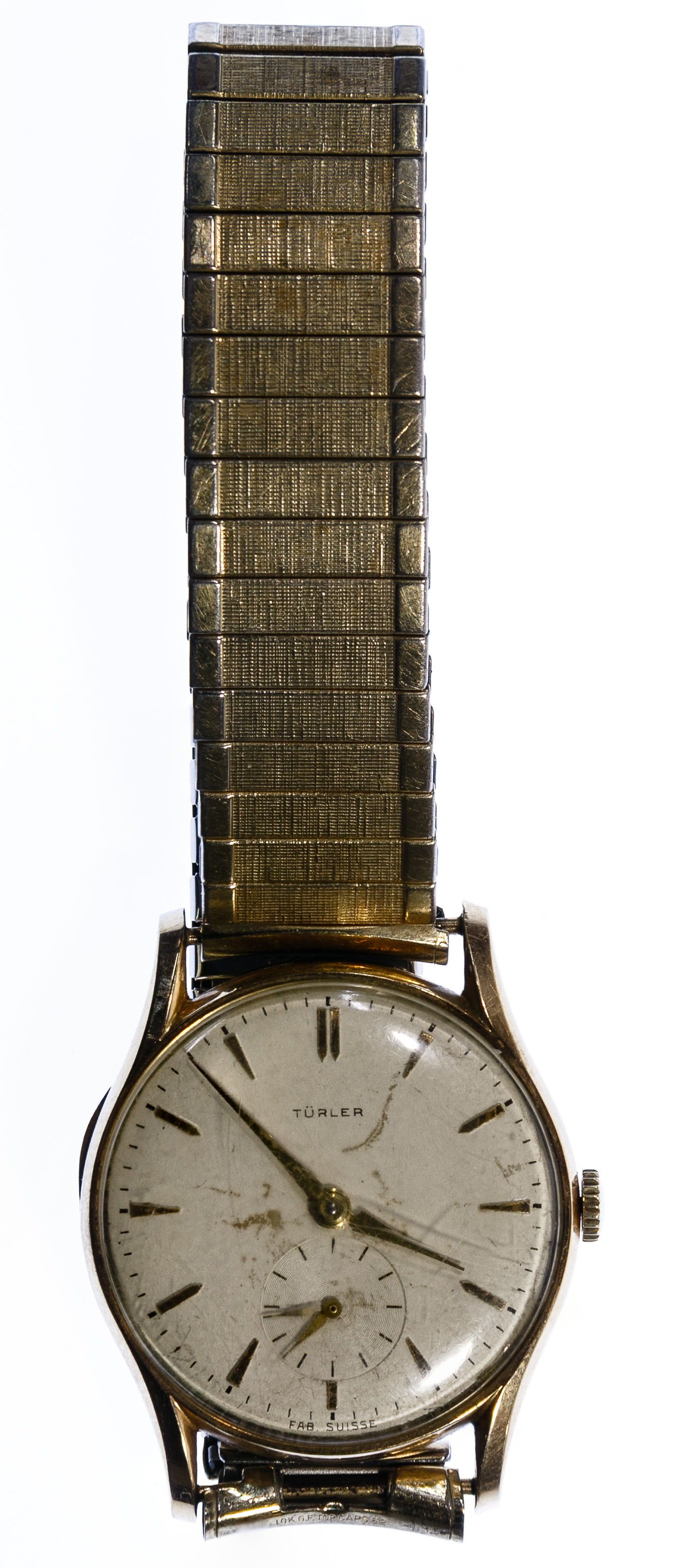 Turler 14k Gold Case Wrist Watch