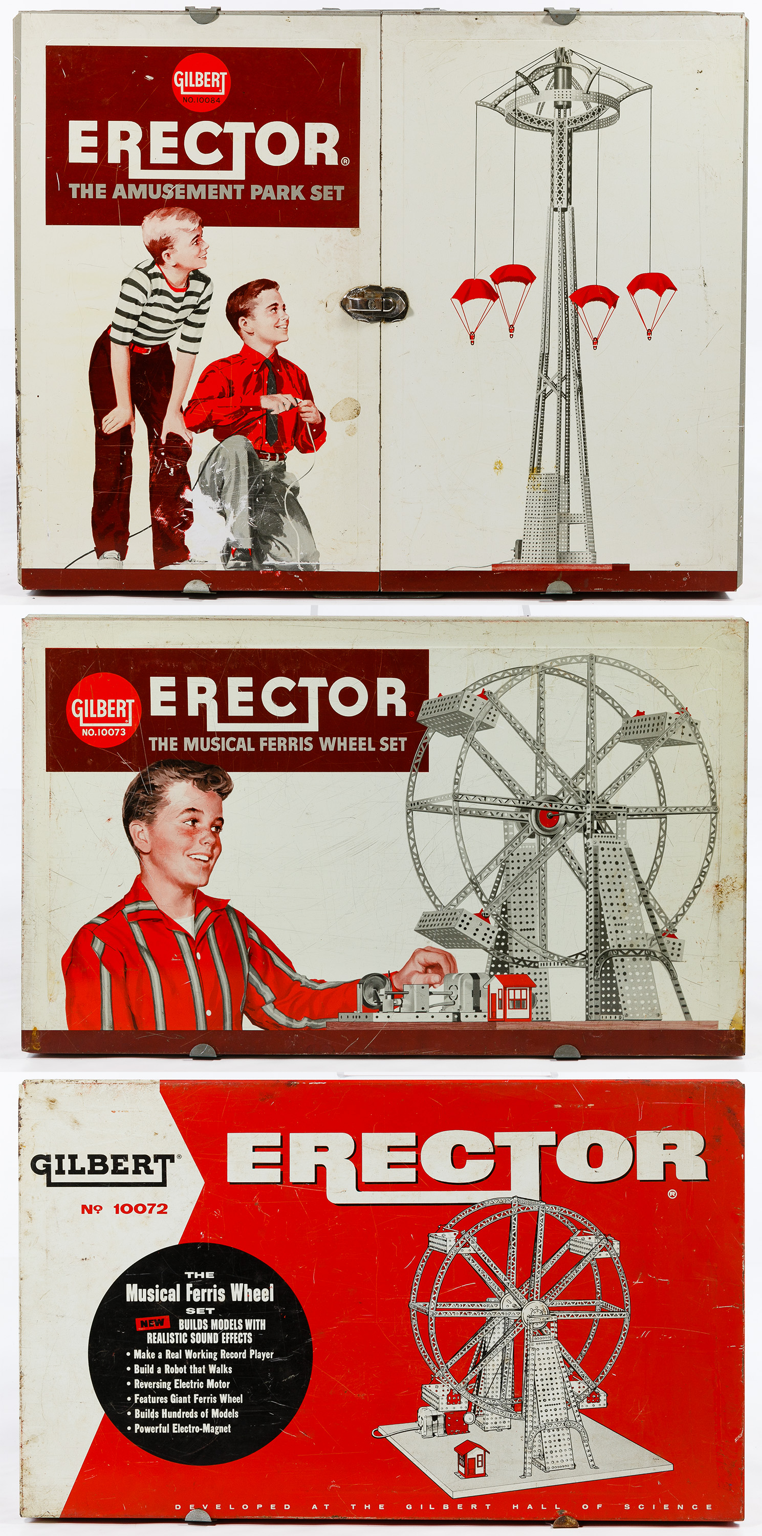 AC Gilbert Erector Set Assortment
