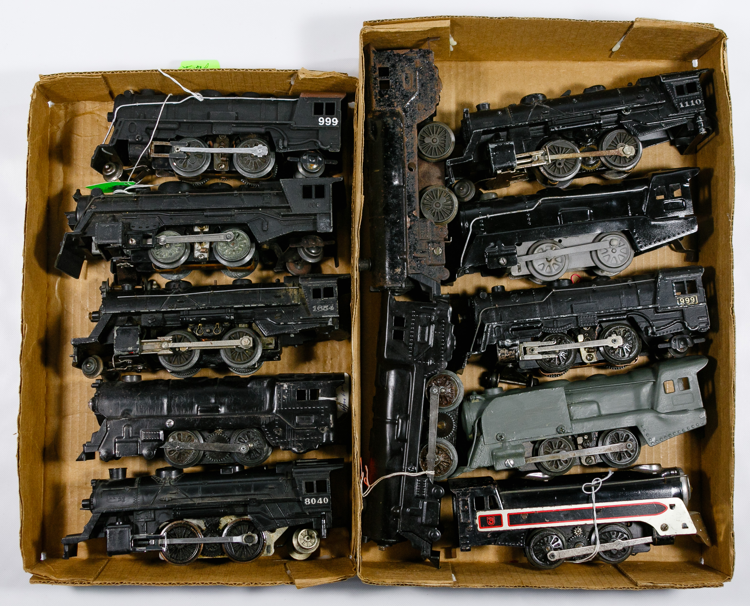 Marx Model Train Locomotive Assortment - Feb 17, 2019 | Leonard Auction ...