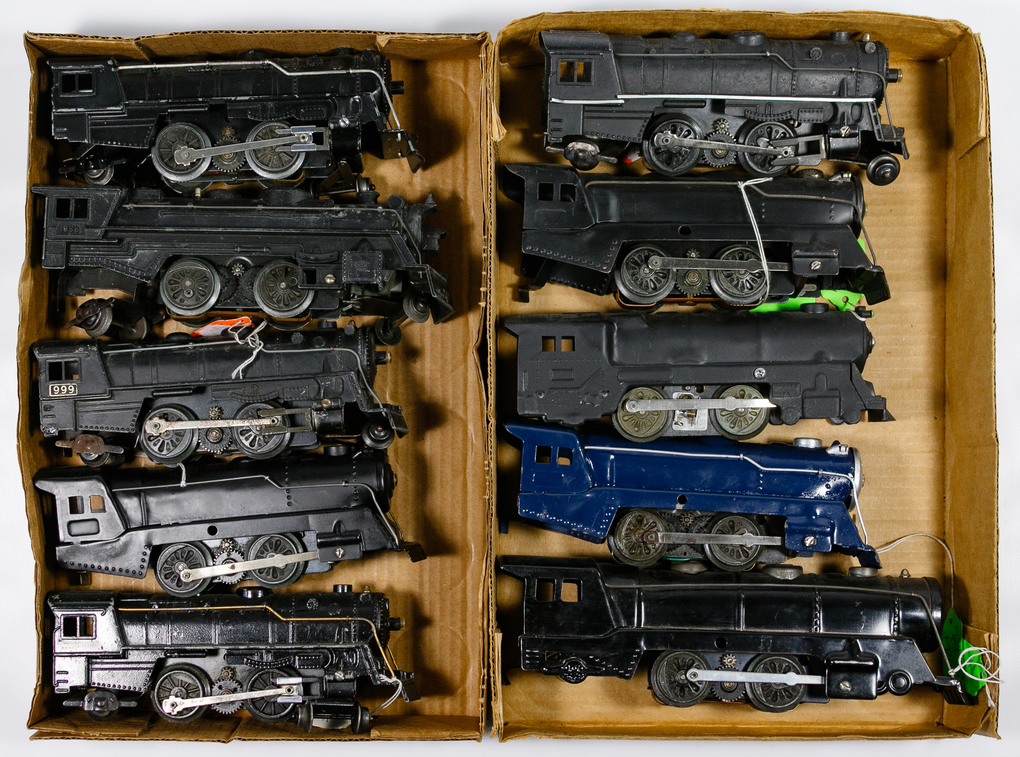 Marx Model Train Locomotive Assortment