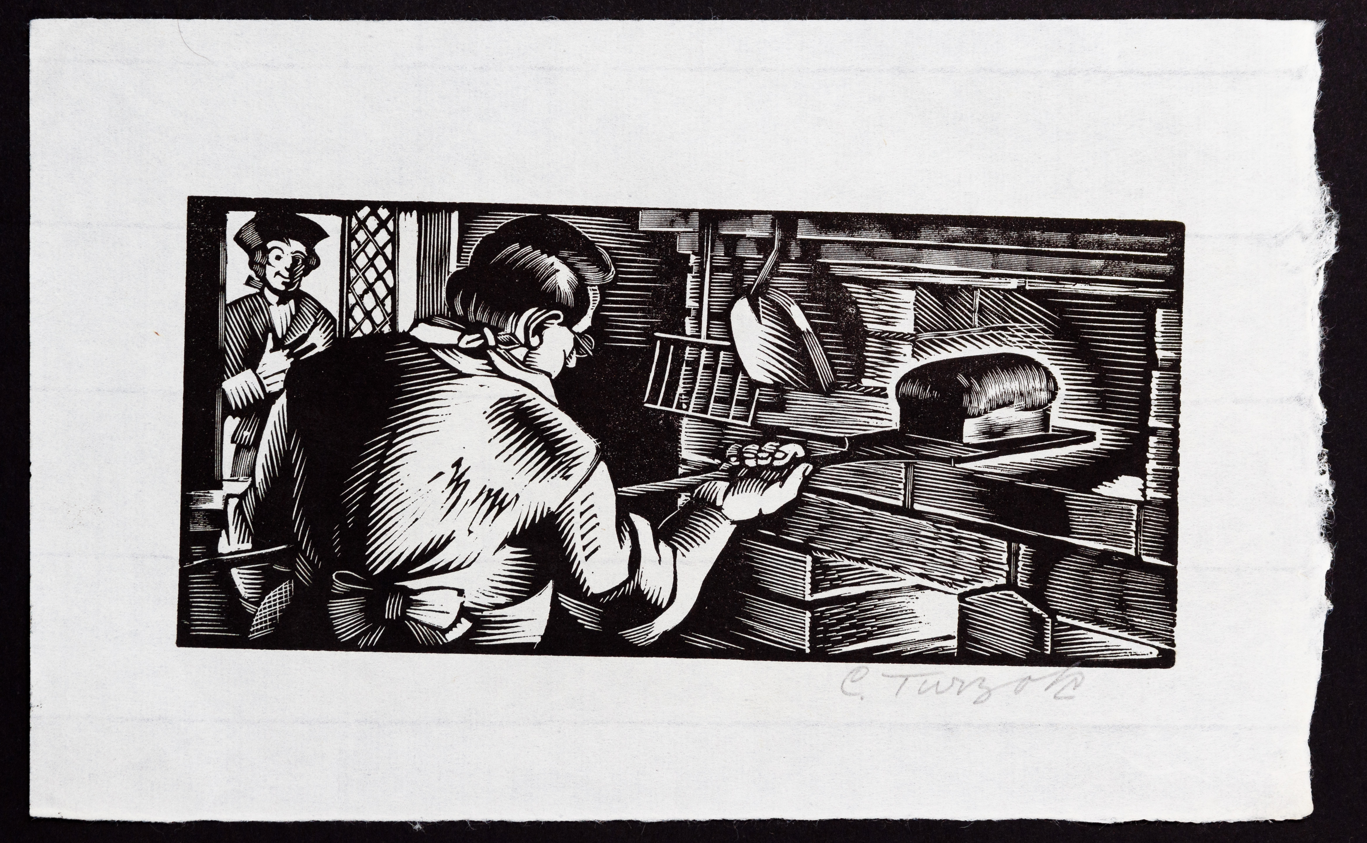 Charles Turzak (American, 1899-1985) Woodcut Assortment