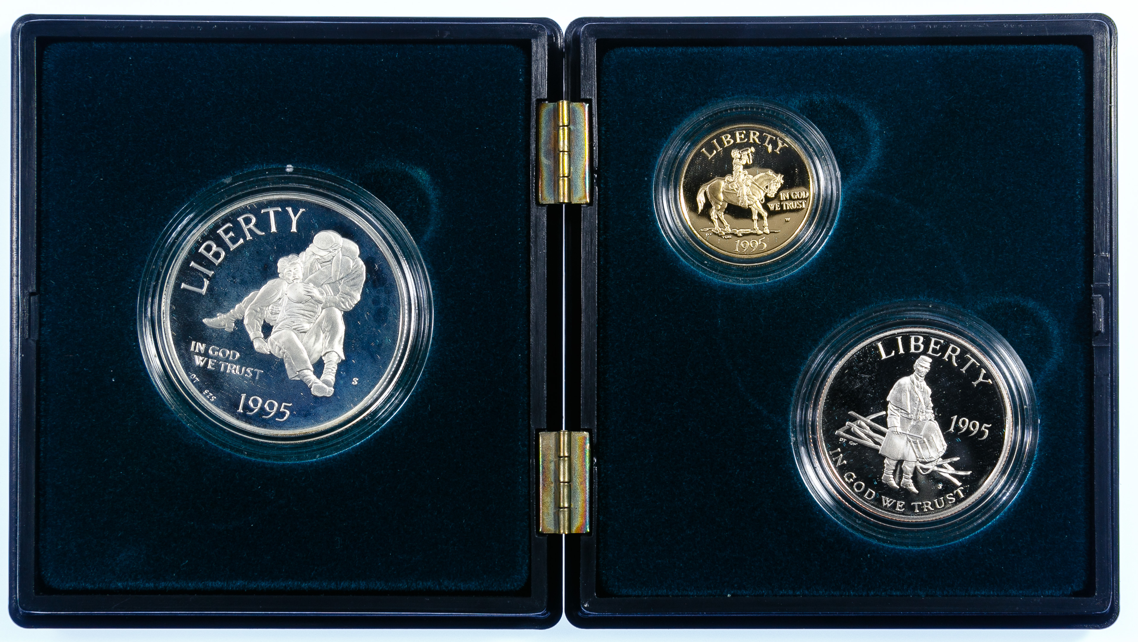 1995 Gold Civil War Battlefield Coin Set