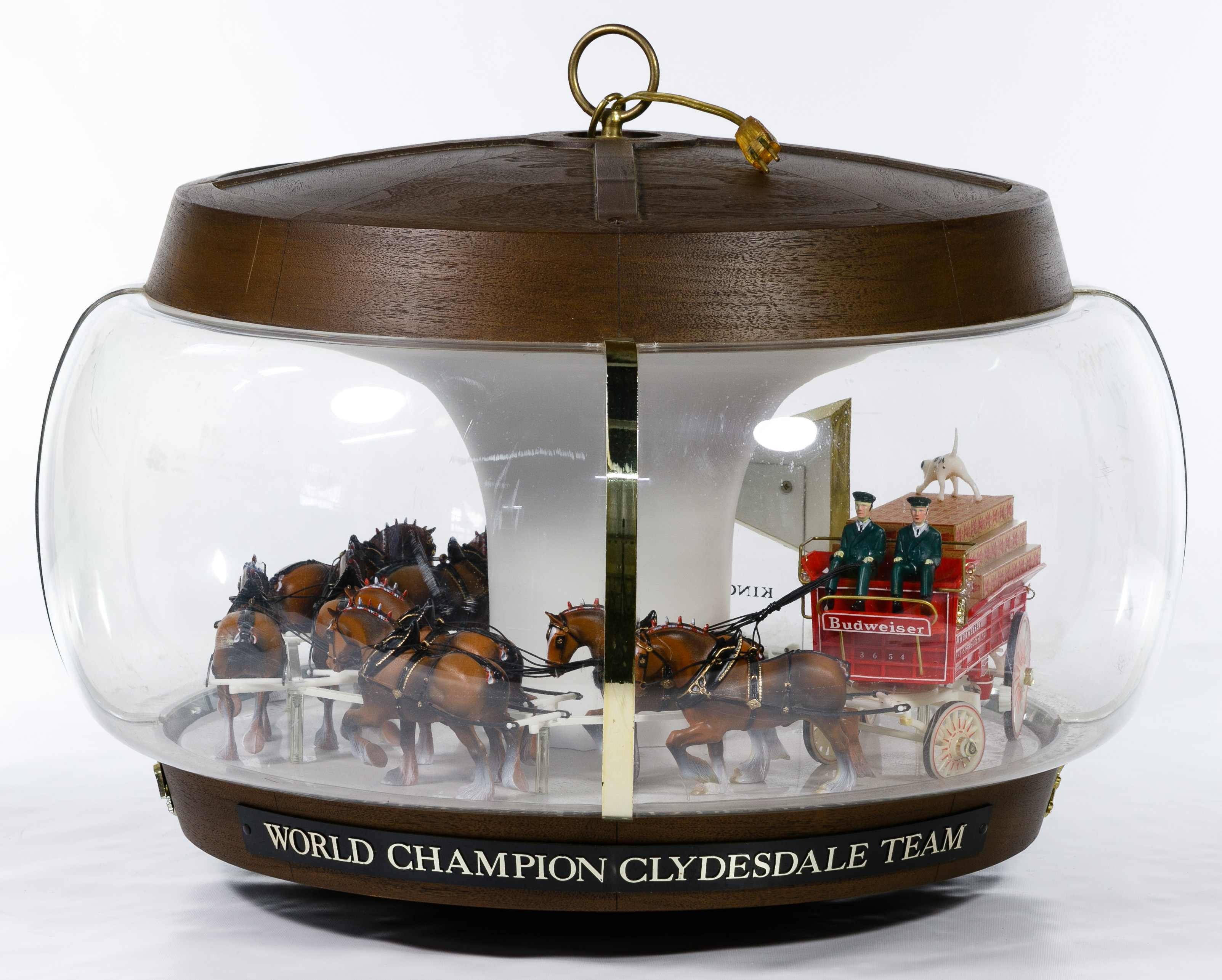Budweiser Rotating Light Fixture