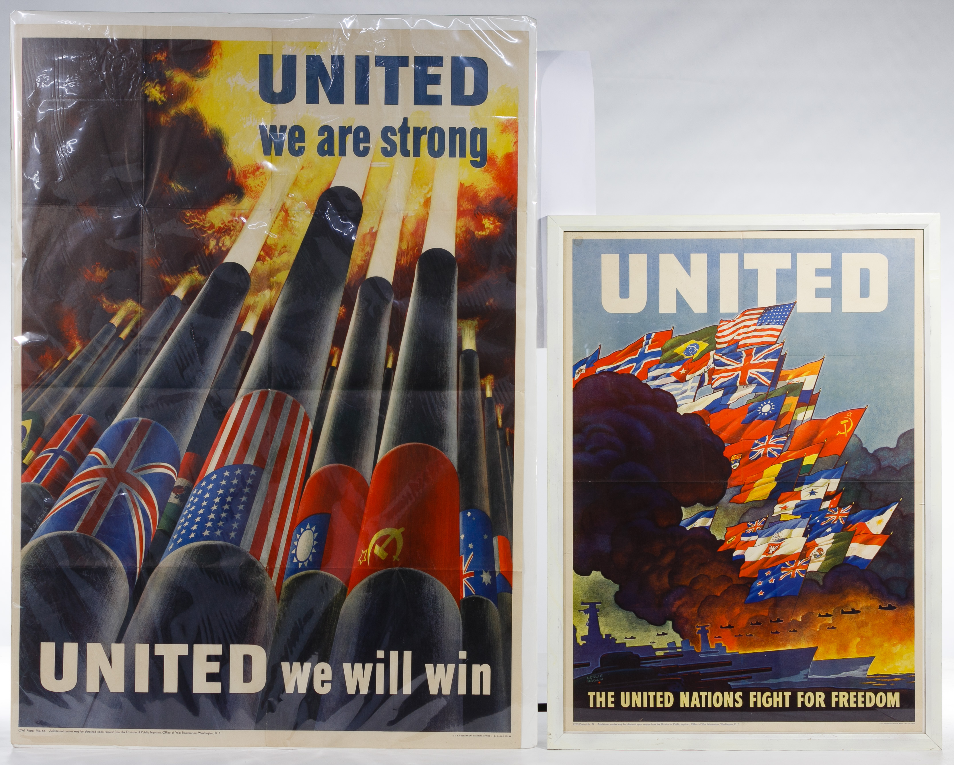 World War II United Nations War Posters