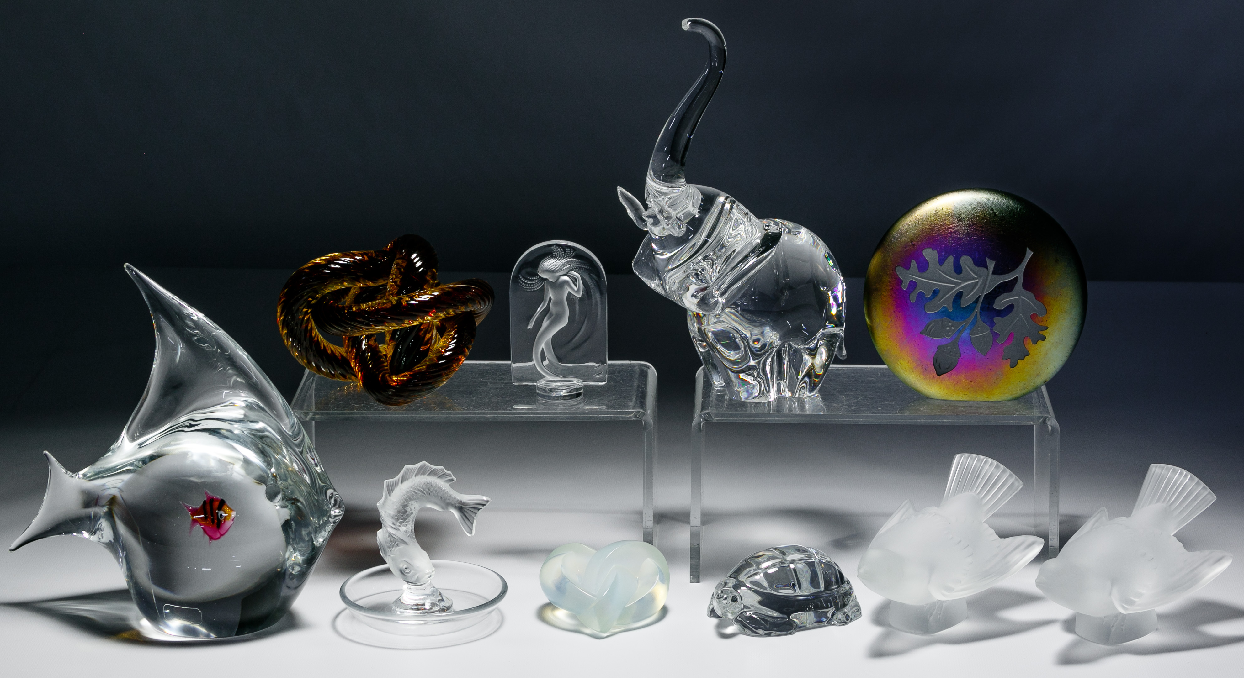 Lalique Crystal Assortment - Dec 08, 2019 | Leonard Auction, Inc. in IL