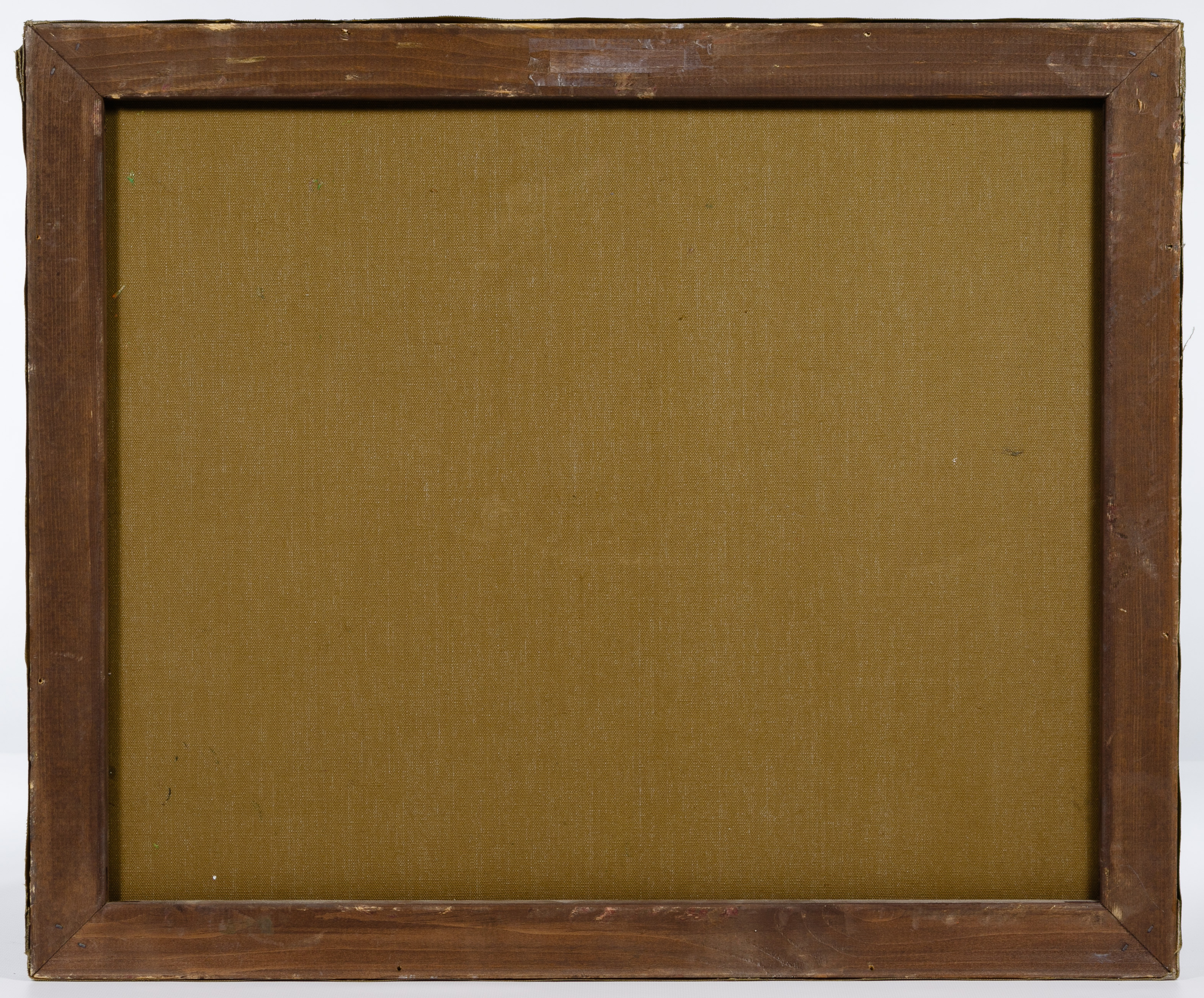 Jim Hutt (American, 20th Century) Brittany Spaniel Oil on Ca