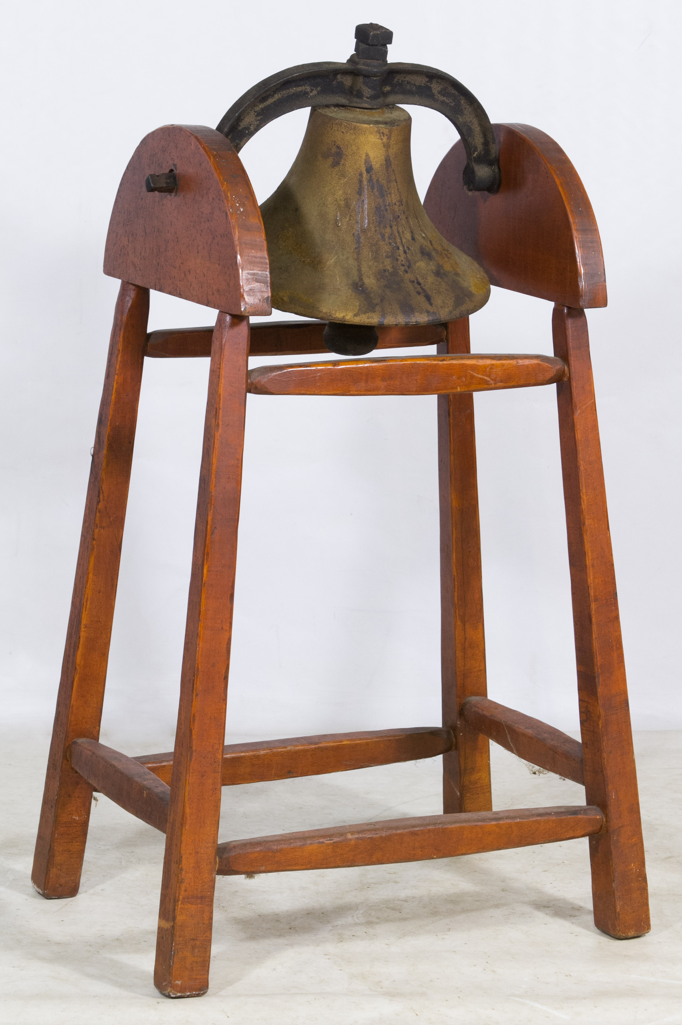 Cast Metal Bell with Stand | Leonard Auction