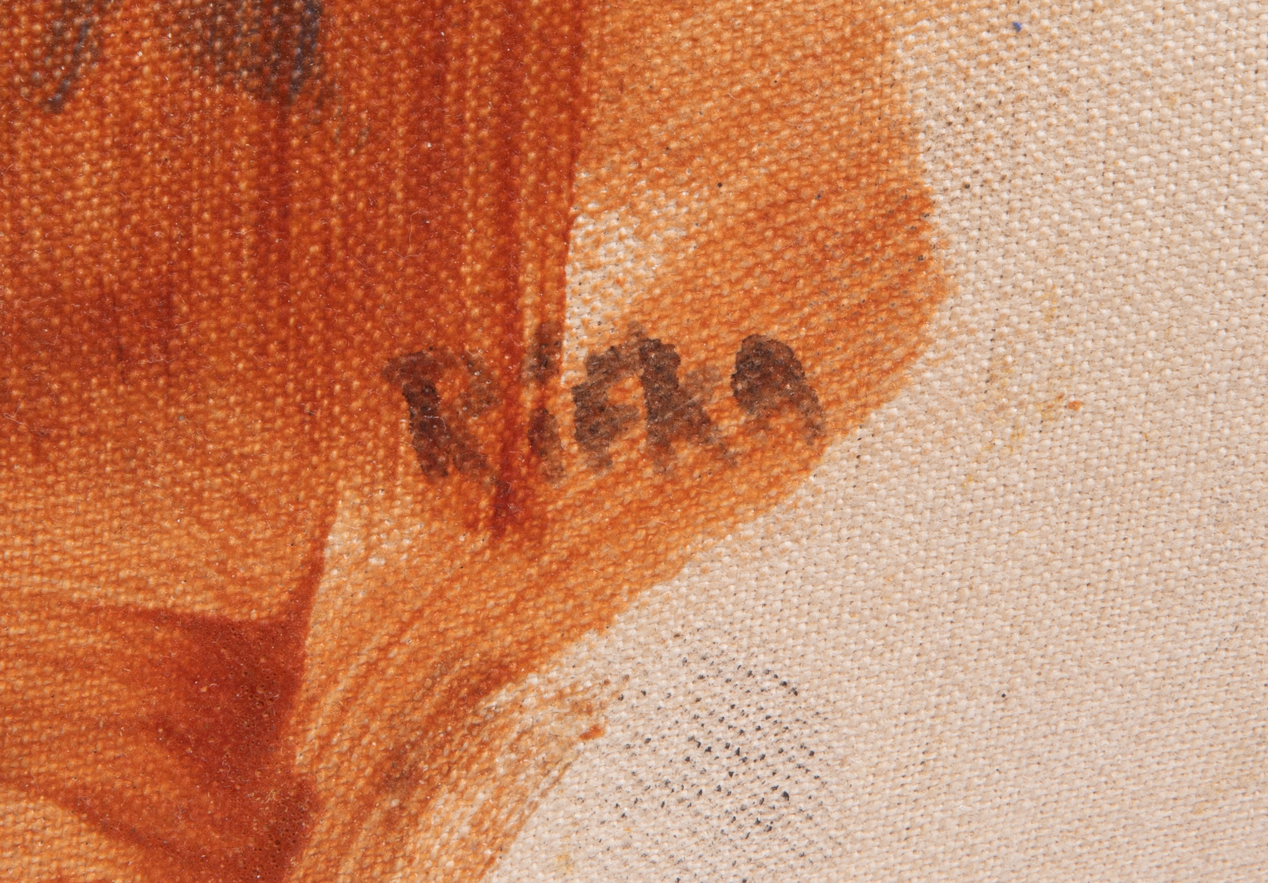 Judy Rifka (american, B.1945) 'study For Oil Painting' Acrylics On ...