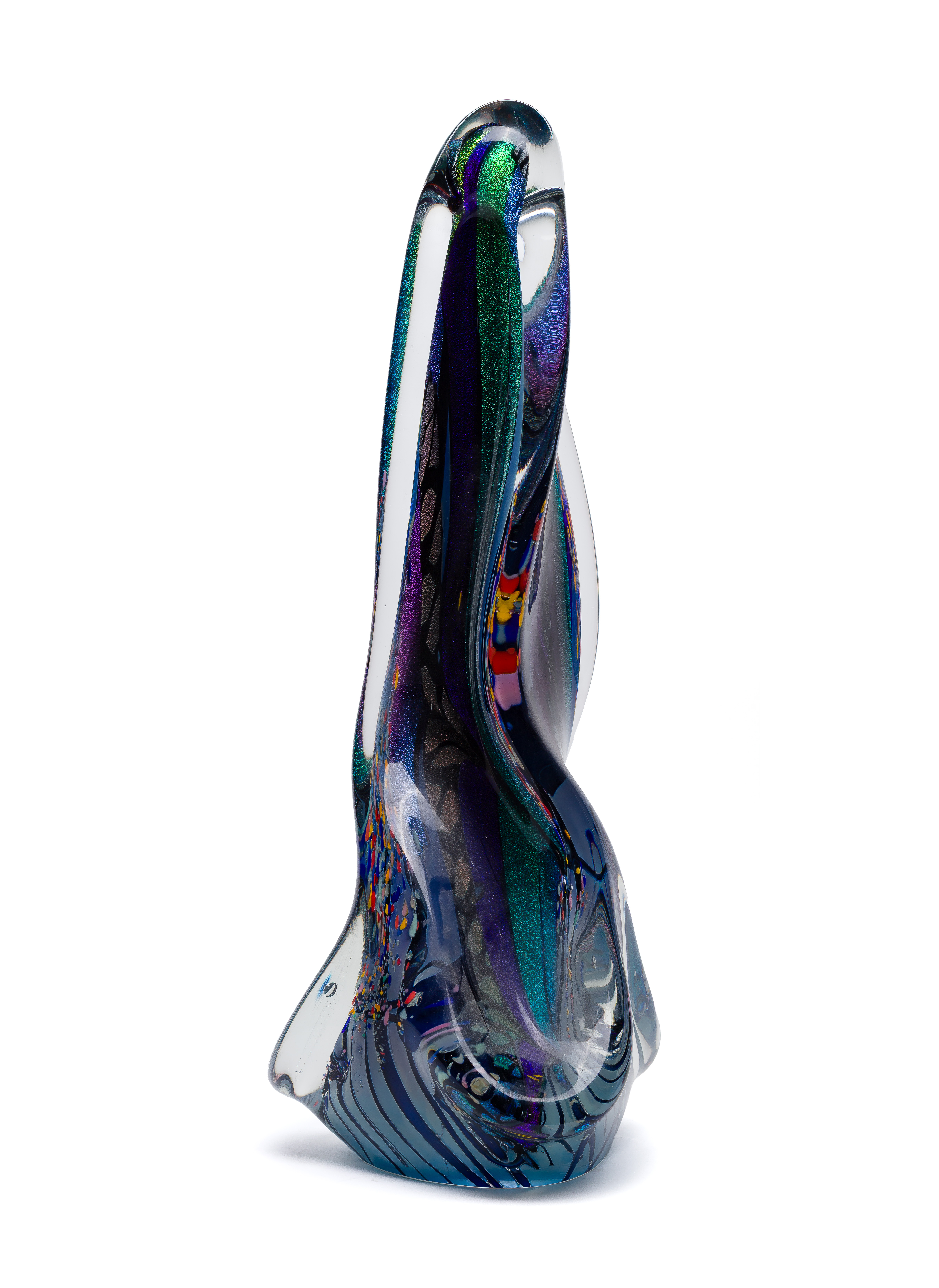 Rollin Karg (american, B.1944) Art Glass Sculpture Auction