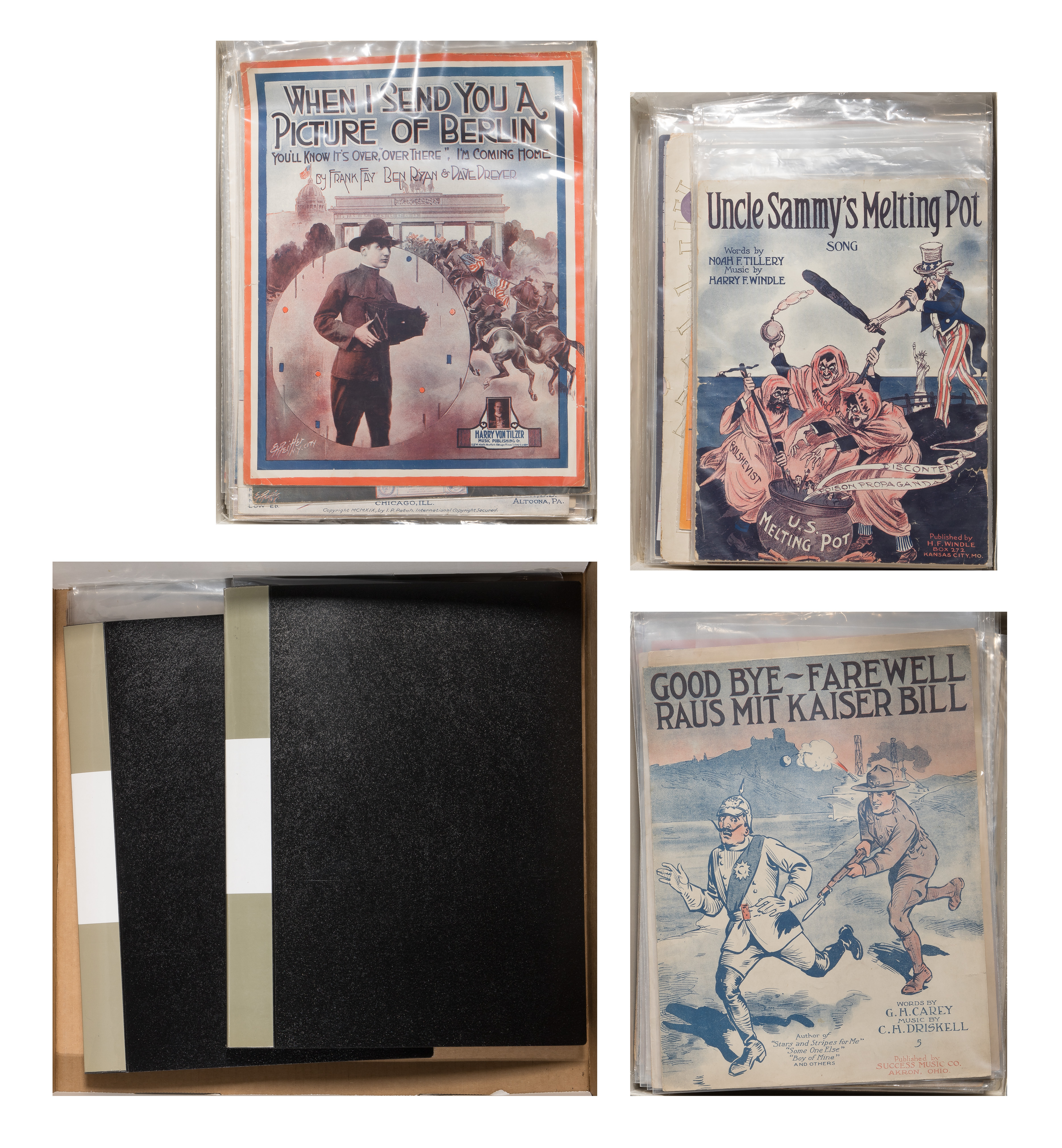 Military, Political And Labor Sheet Music Assortment Auction